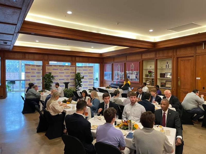 PIKE Hosts LSU President – PI KAPPA ALPHA